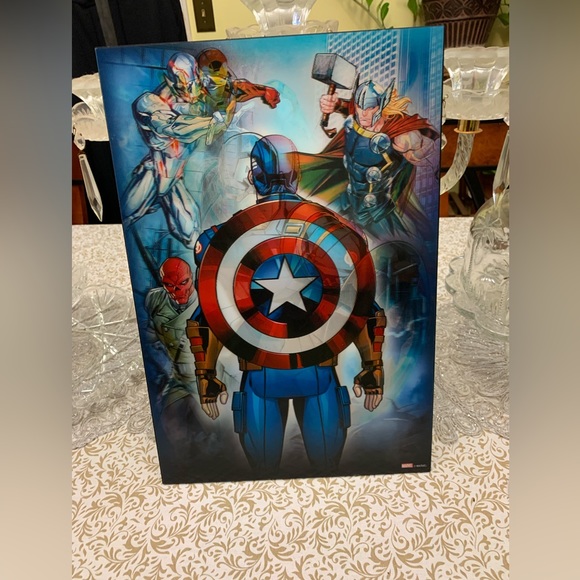 Marvel | Other | Marvel Avengers 3 D Poster Board | Poshmark